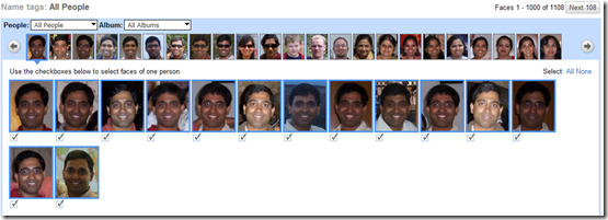 Aggregated Intelligence: Google Picasa - Automatic Face Recognition